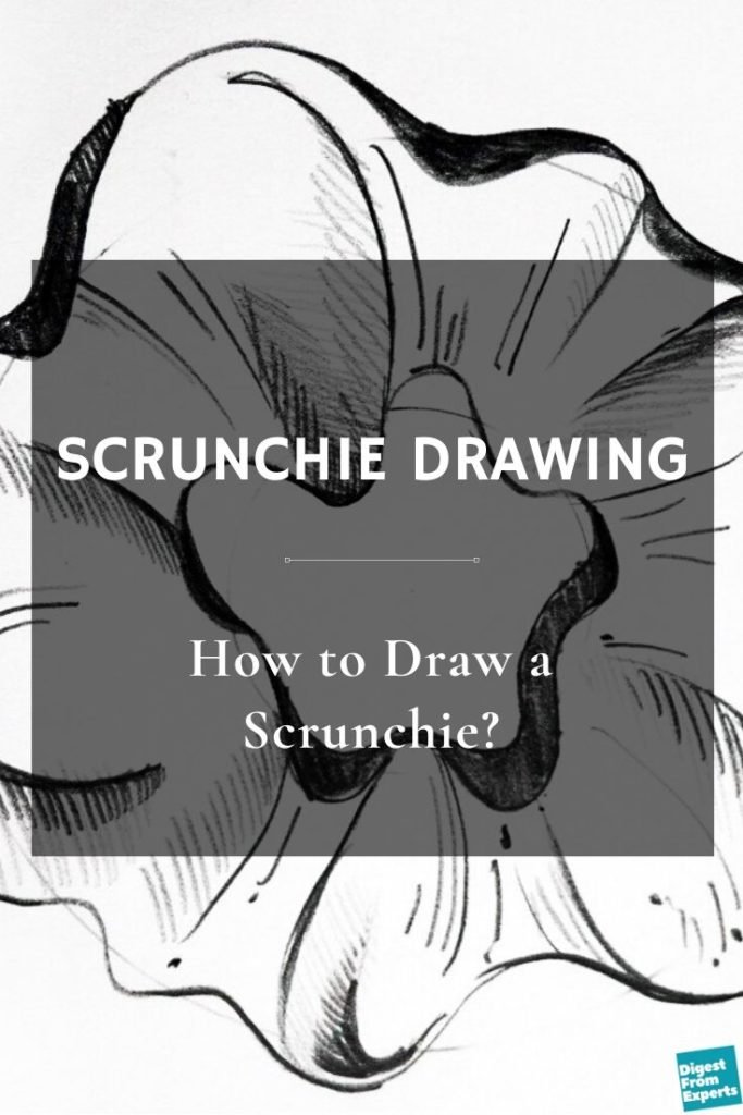 How I Draw Perfect Scrunchies? My Easy Tutorial